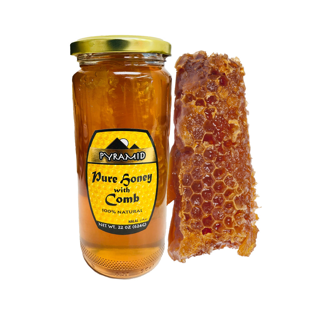 Raw Honey With Comb